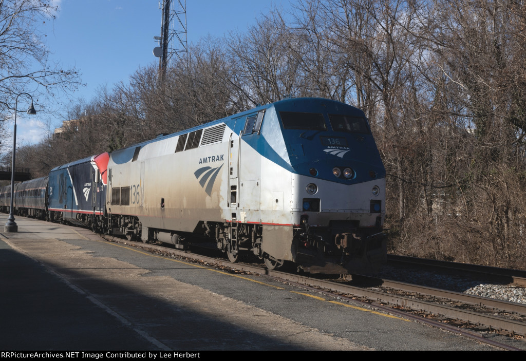 AMTK 136 on the Crescent